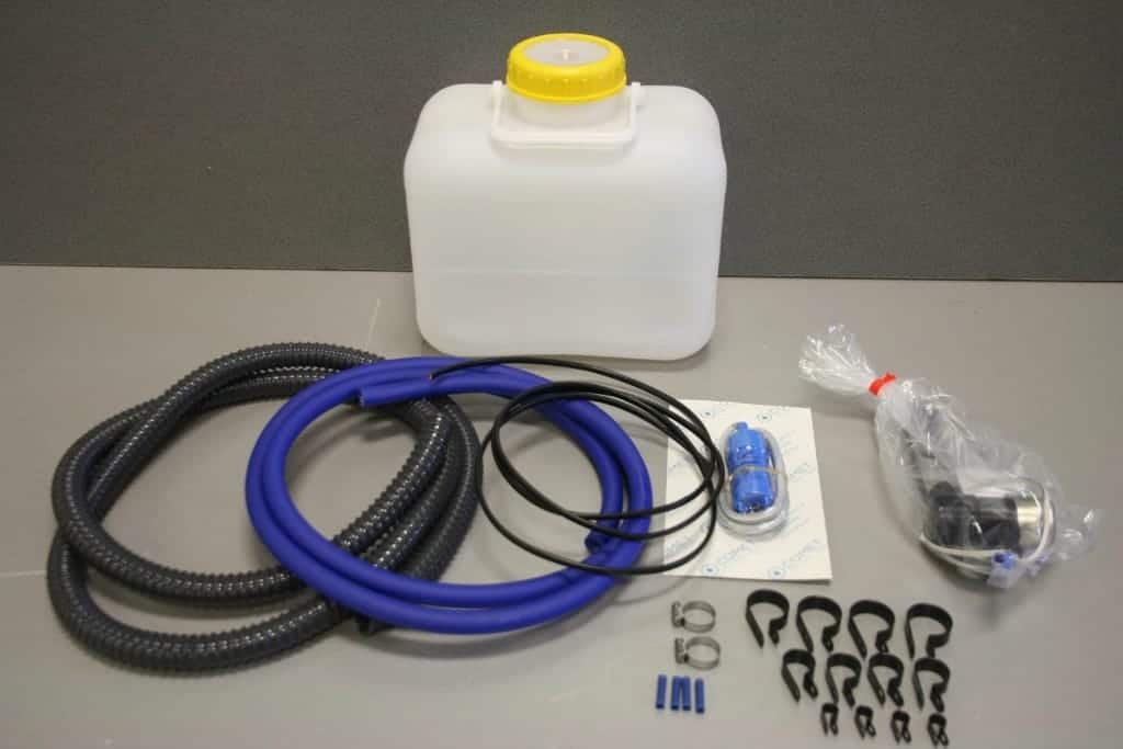 10l Water Container with Plumbing Kit - Clearcut Conversions