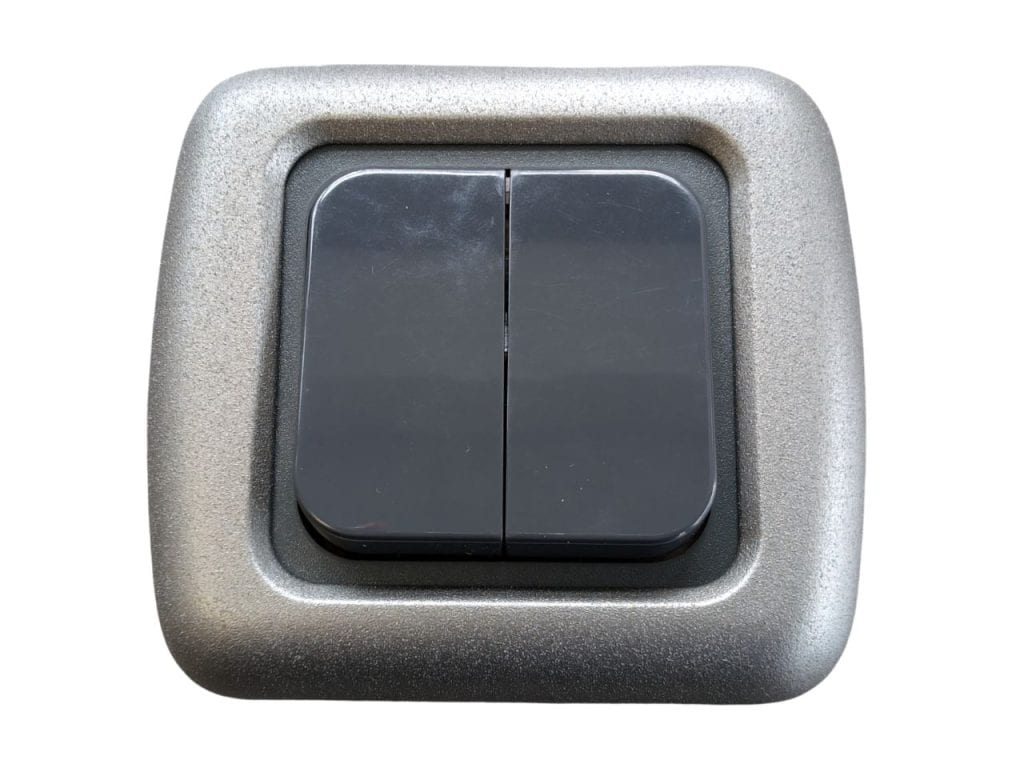 CBE/C Line Single Frame, Twin 2 Position Switch Full Button Switch ...