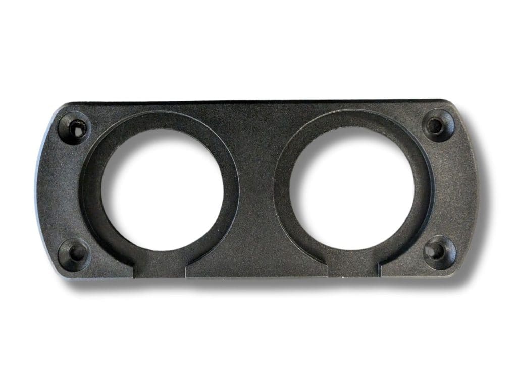 Socket Recessed Faceplate - Single, Double, Triple or Quadruple ...